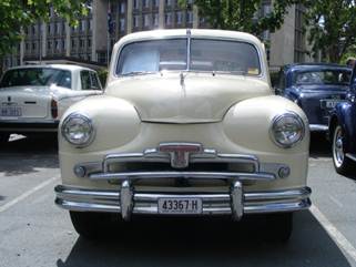 Malcolm and Hazel Roxburgh’s 1953 Standard Vanguard Spacemaster temp ...